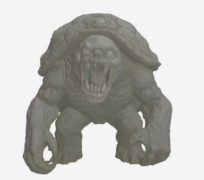 噩梦乌龟 来自 Vanessa & Jake Bennett MakerWorld：免费下载 3D 模型