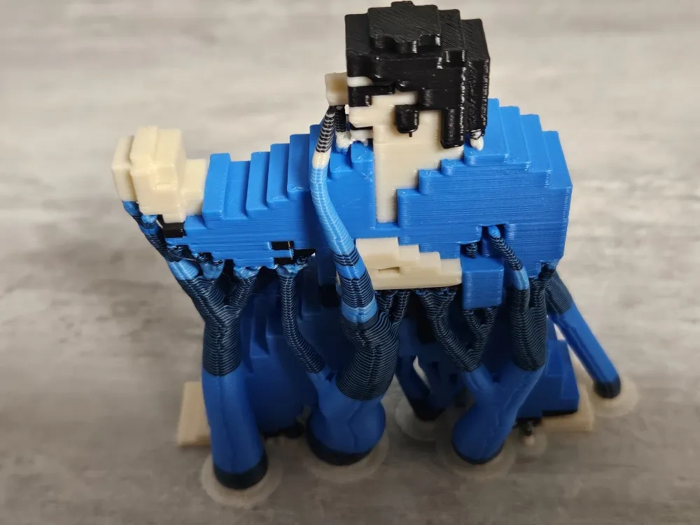 国际空手道角色 (C64) - 3种颜色 来自 softolli MakerWorld：免费下载 3D 模型