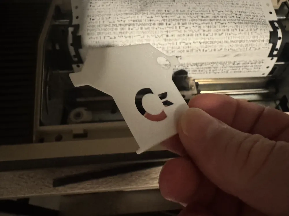 Commodore MPS801 色带适配器，适用于 Pyramid 打印机 来自 delorean1 MakerWorld：免费下载 3D 模型