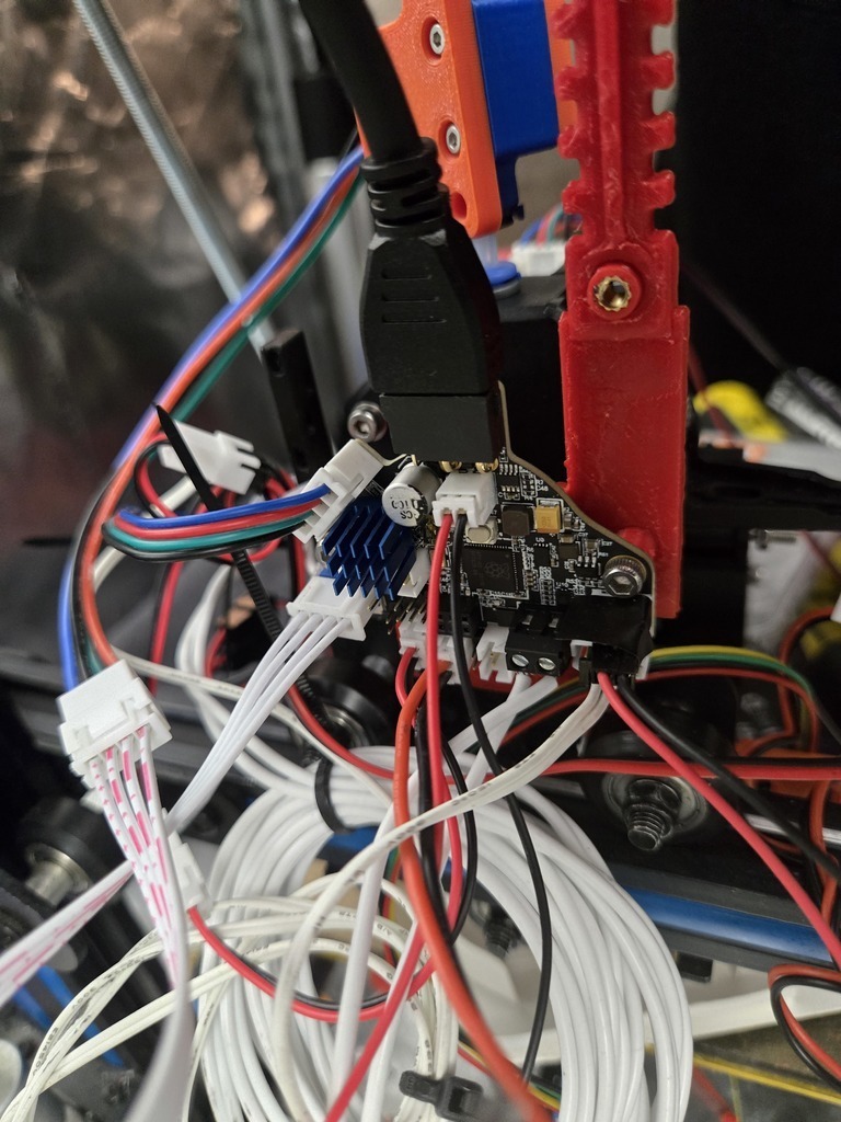 Geeetech A30 上的 Mellow Fly SHT36 V3 安装座 - 免费 3D 打印模型 - MakerWorld