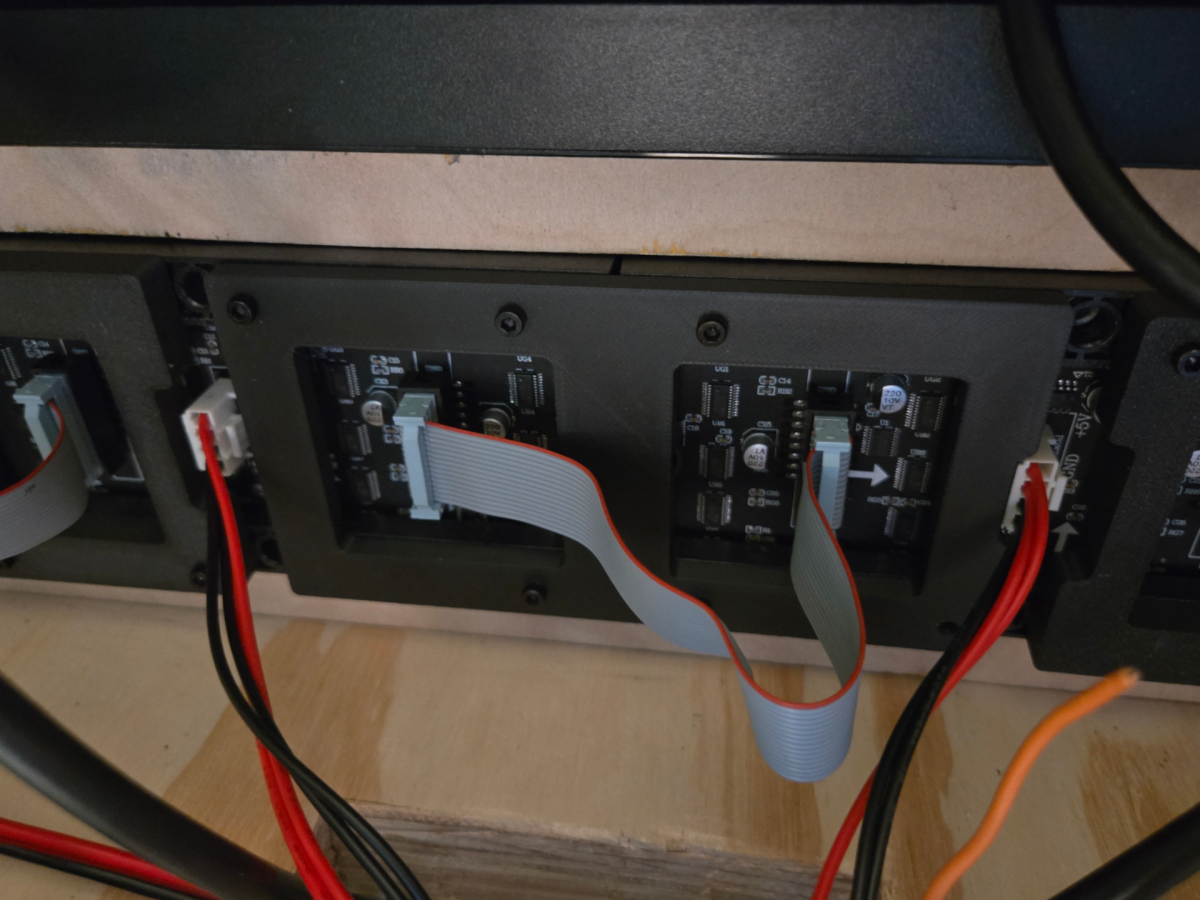 LED HUB75 P2.5 连接器 (组合 160x80) - ZeDMD 来自 RobseRob MakerWorld：免费下载 3D 模型