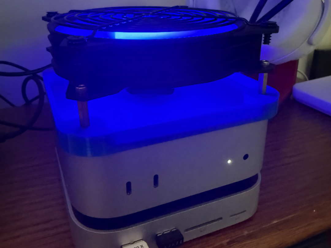 Mac Mini 散热风扇 来自 wpetheri MakerWorld：免费下载 3D 模型
