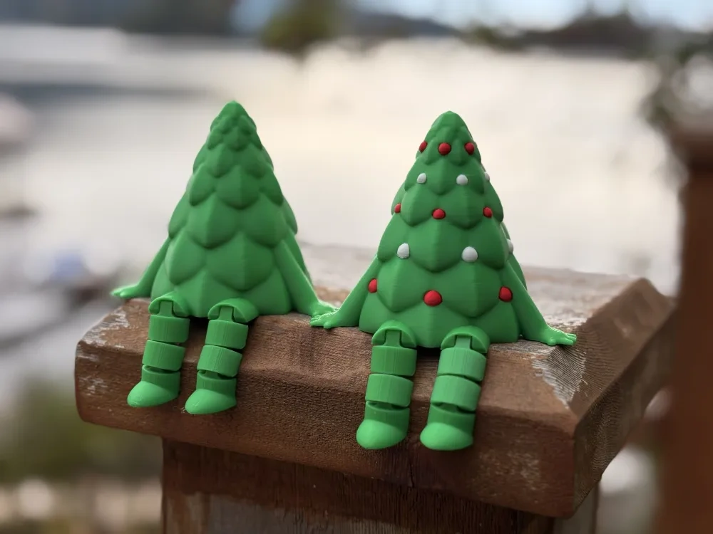 改进型可活动关节圣诞树 V2 来自 guyht MakerWorld：免费下载 3D 模型