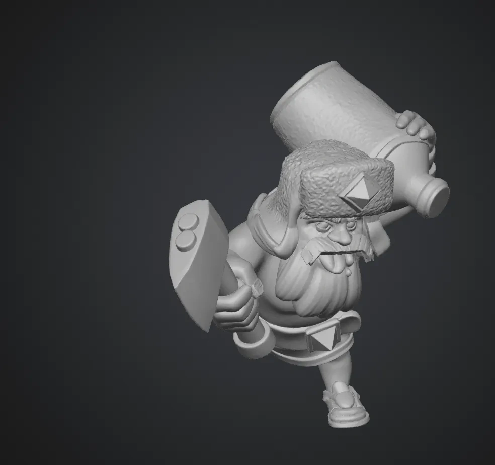 伐木工进化艺术 来自 BiggestHawk25 MakerWorld：免费下载 3D 模型