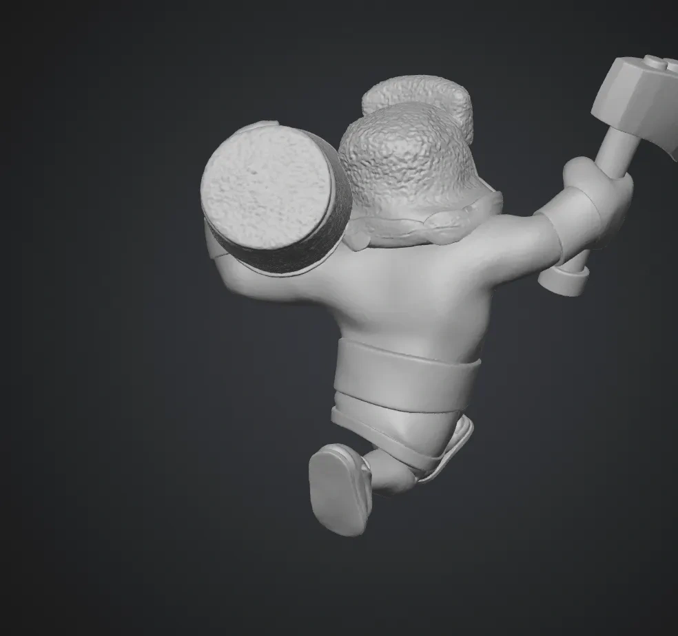 伐木工进化艺术 来自 BiggestHawk25 MakerWorld：免费下载 3D 模型