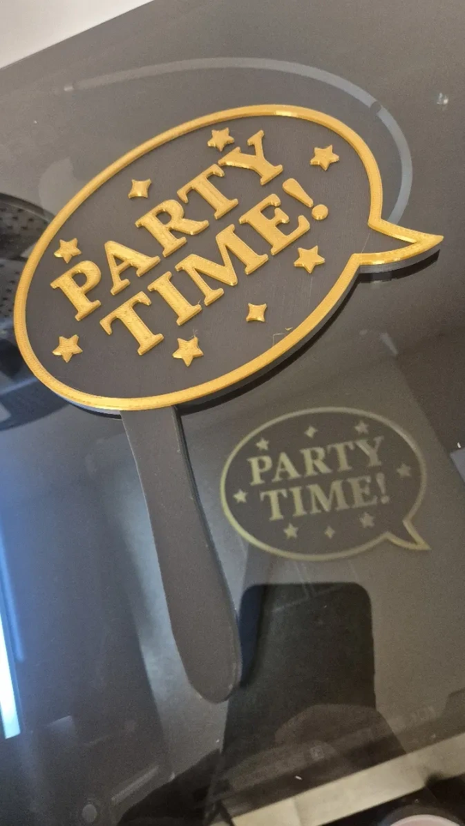 拍照亭小工具 派对时间！ 照相亭 来自 user_1594783015 MakerWorld：免费下载 3D 模型