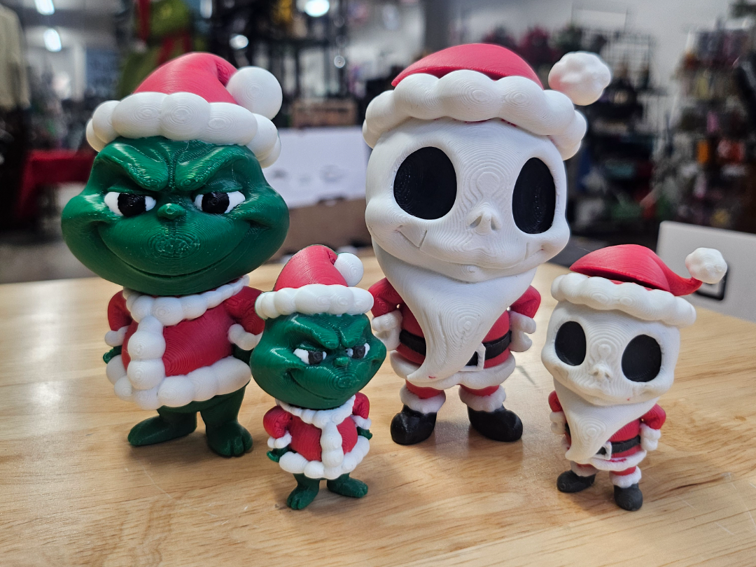 圣诞格林奇迷你可活动的 来自 MadMonkey3D MakerWorld：免费下载 3D 模型