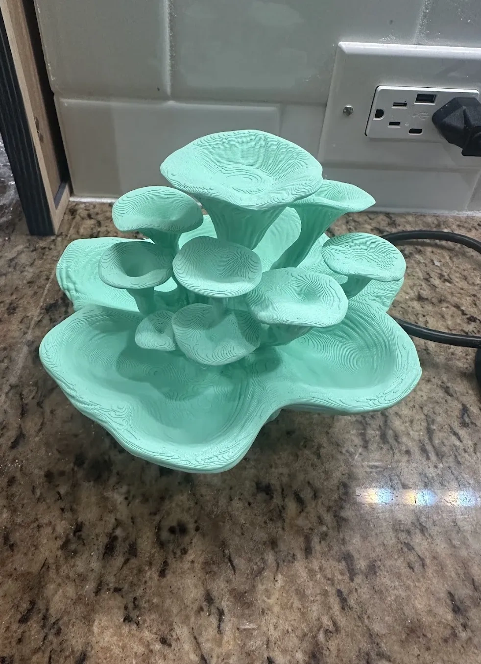 蘑菇小饰品戒指碟 来自 pellypalace MakerWorld：免费下载 3D 模型