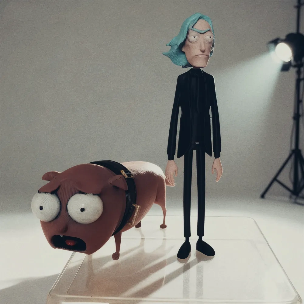 瑞克与莫蒂-约翰·威克瑞克版 来自 NATURAL222 MakerWorld：免费下载 3D 模型