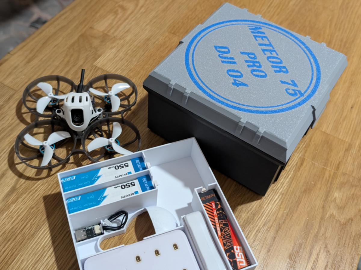 Meteor 75 PRO 带 DJI O4 betafpv 盒子 - 免费 3D 打印模型 - MakerWorld