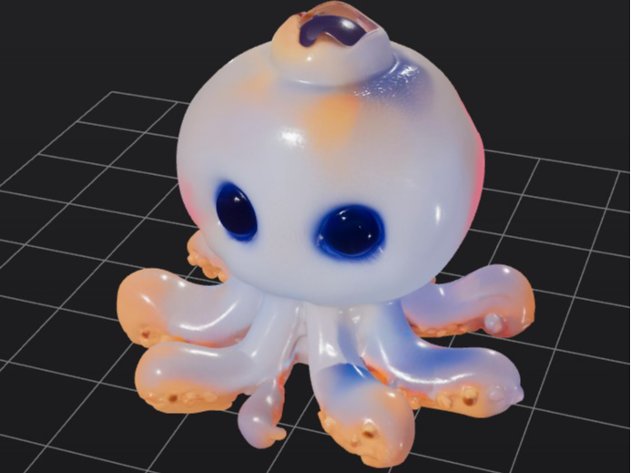 Bluberini Octopusini Brainrot 来自 Edna Lab MakerWorld：免费下载 3D 模型