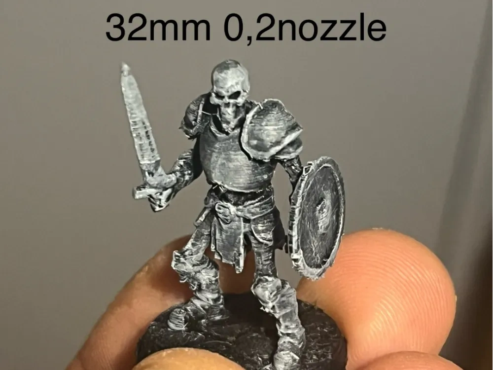 DND 32毫米骷髅模型 来自 lagalerylab MakerWorld：免费下载 3D 模型