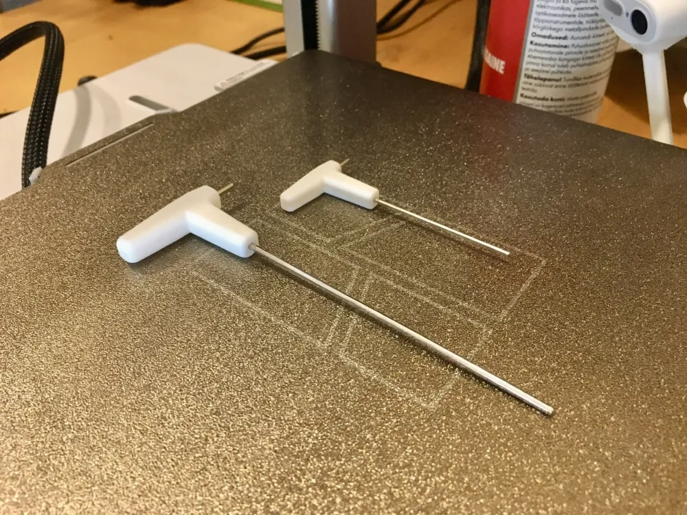 一体打印内六角扳手手柄，适用于 A/P/X/H V2 来自 3D Engineer MakerWorld：免费下载 3D 模型