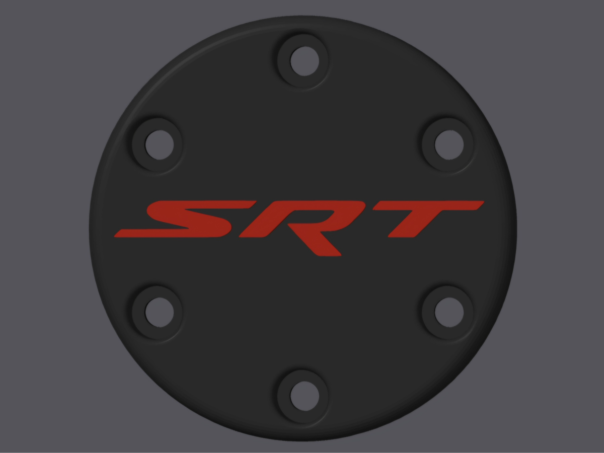 Logitech G27/G29/G920/G923 的 SRT 中心盖 来自 CreateX3D MakerWorld：免费下载 3D 模型