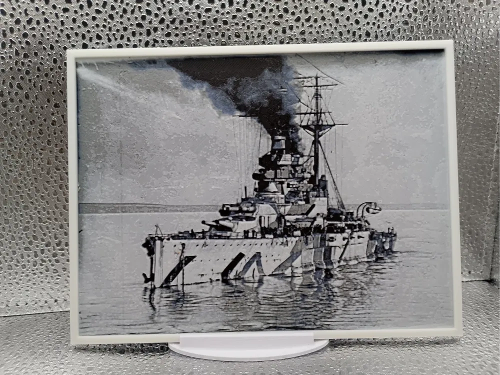 HMS Ramillies hueforge 来自 Borishotch Industries MakerWorld：免费下载 3D 模型