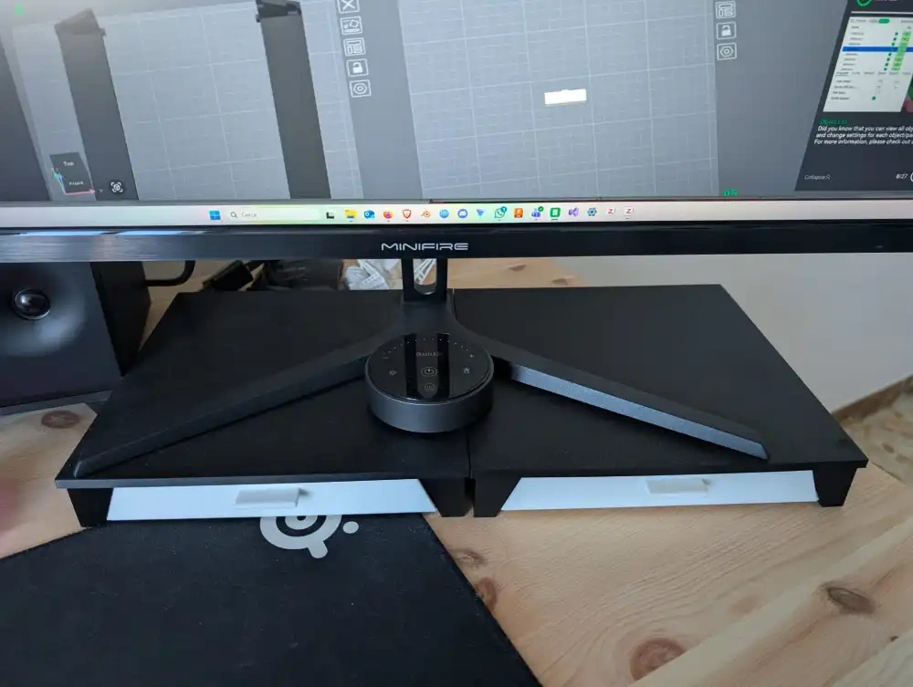 桌面抽屉显示器增高架 来自 gifix MakerWorld：免费下载 3D 模型