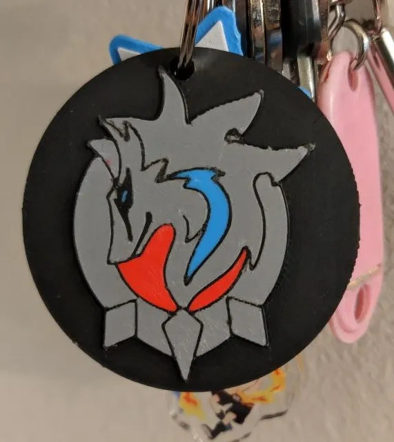 Wriothesley 象征 - Genshin Impact 来自 OtakuSculpts MakerWorld：免费下载 3D 模型