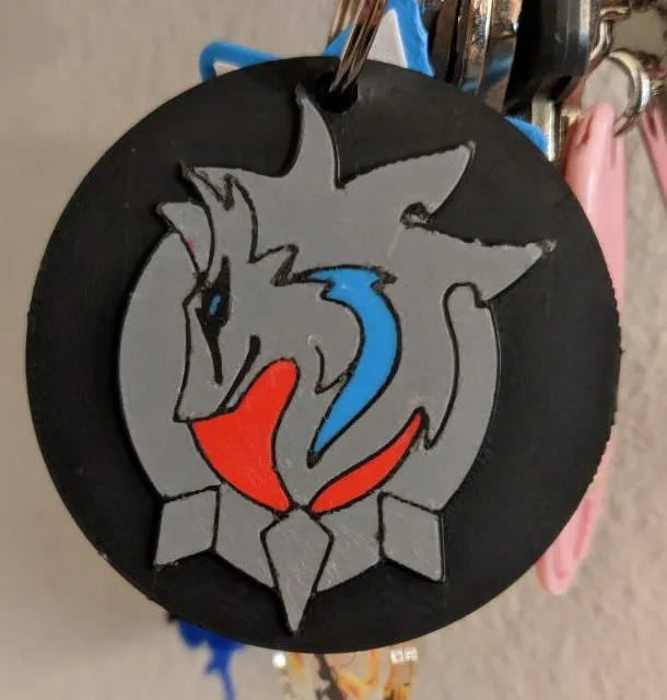 Wriothesley 象征 - Genshin Impact 来自 OtakuSculpts MakerWorld：免费下载 3D 模型