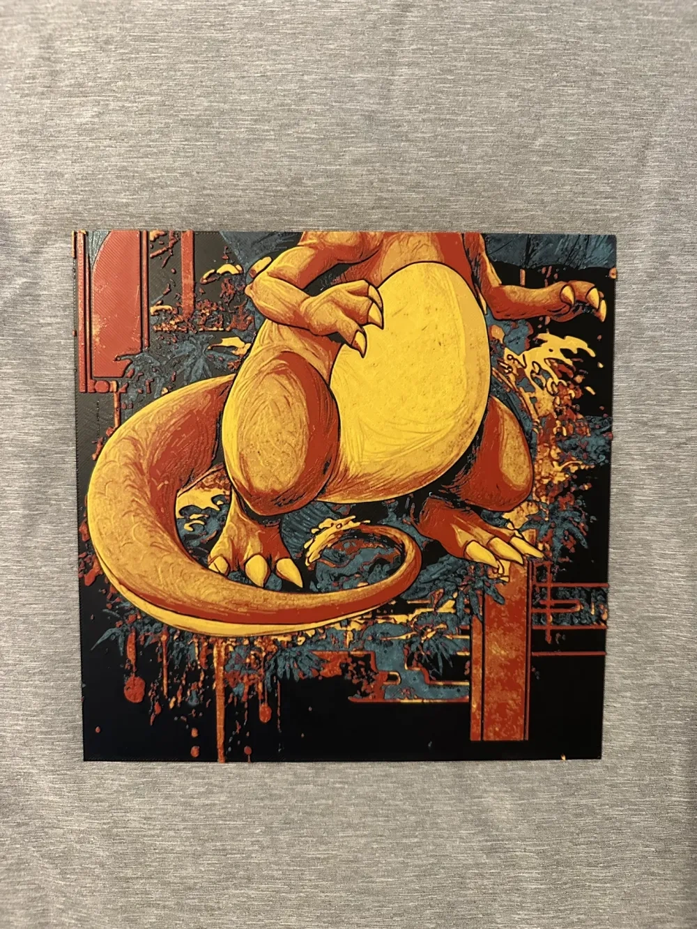 喷火龙双片 Hueforge 来自 Hey Ben MakerWorld：免费下载 3D 模型