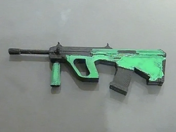 Roblox RIVALS AUG 突击步枪皮肤。 来自 hachet MakerWorld：免费下载 3D 模型