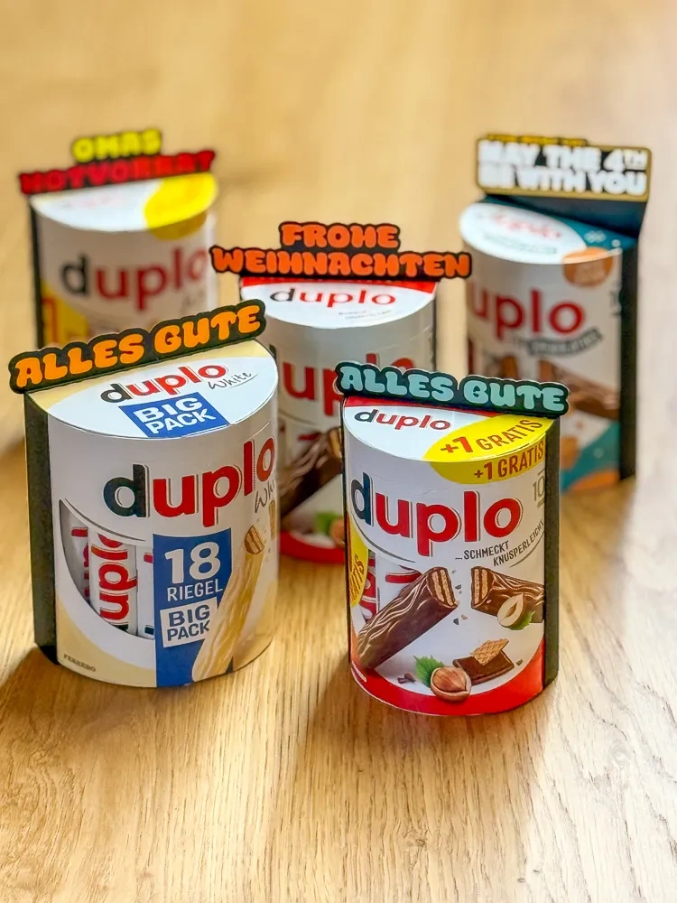 Duplo 边框 - 甜蜜问候 来自 Angelika MakerWorld：免费下载 3D 模型