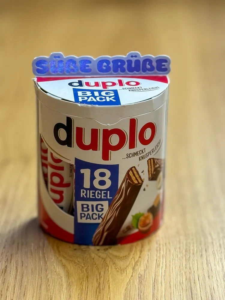 Duplo 边框 - 甜蜜问候 来自 Angelika MakerWorld：免费下载 3D 模型