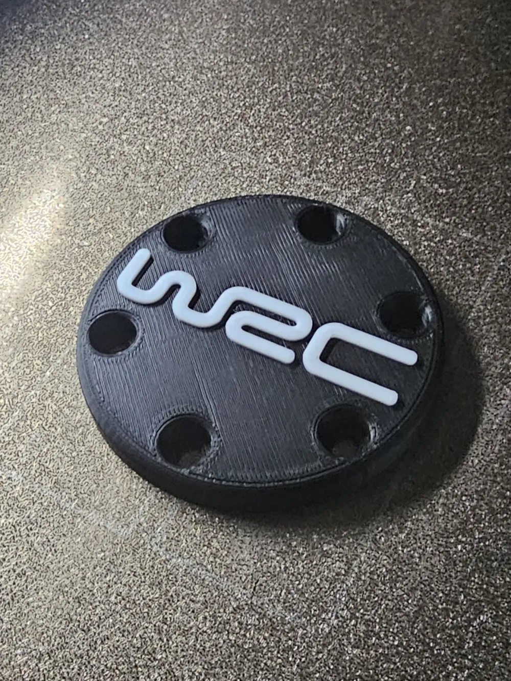 适用于Logitech G27/G29/G920/G923的WRC中心盖 来自 CreateX3D MakerWorld：免费下载 3D 模型