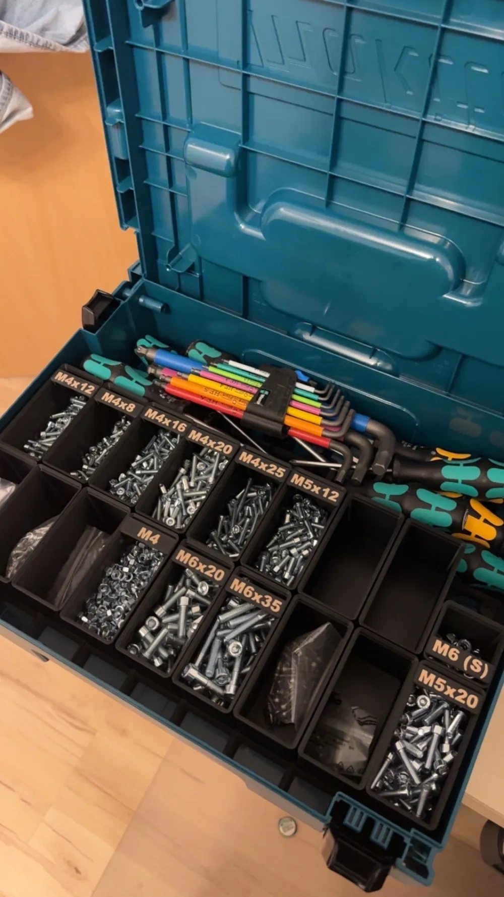 Makita Makpac Gr1 螺丝收纳 二次创作 - 来自 danielenns0 MakerWorld：免费下载 3D 模型