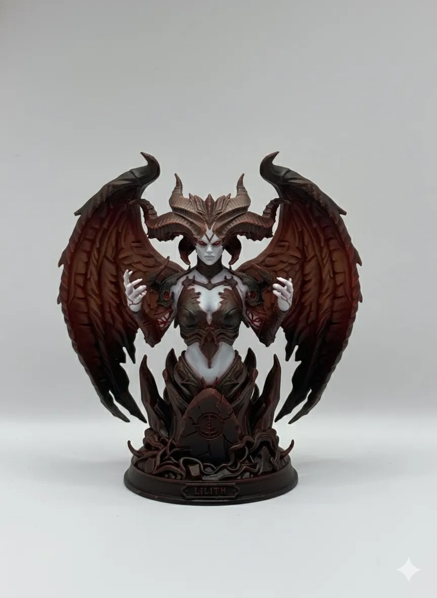 莉莉丝：圣休亚瑞之母 3D模型 来自 walczak71 MakerWorld：免费下载 3D 模型