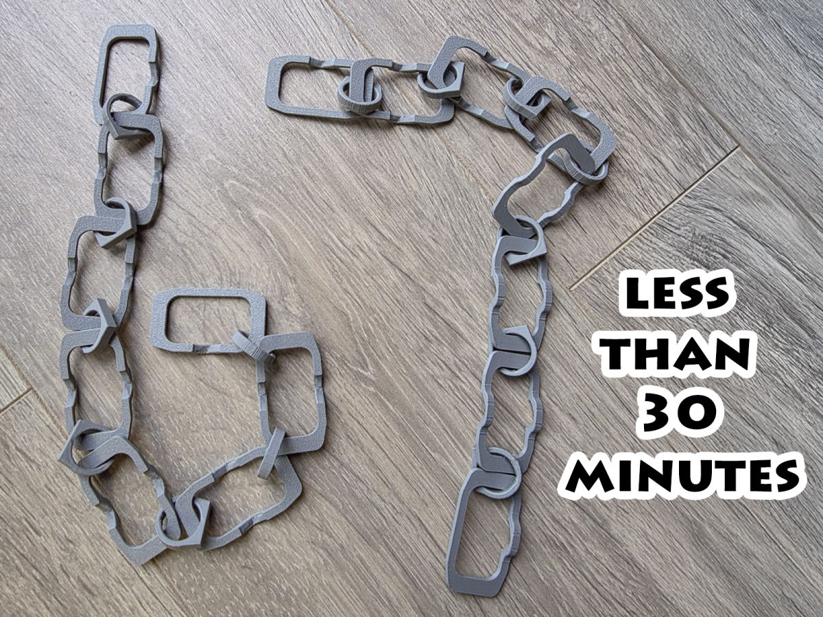 链条 (非常快，一体打印，解压玩具) 来自 Marinus MakerWorld：免费下载 3D 模型