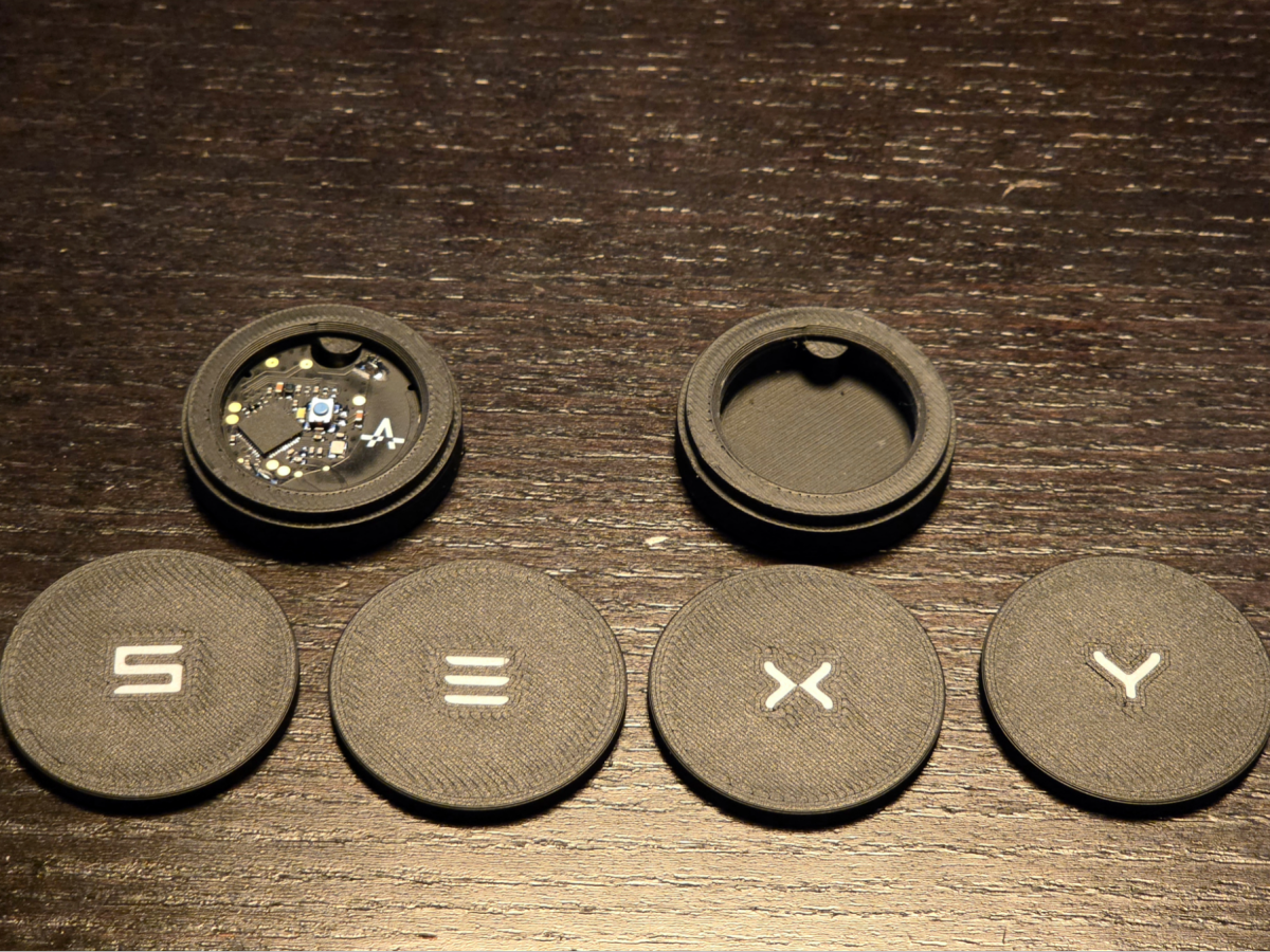 简约 S3XY 按钮 (外壳) 来自 UtschWU MakerWorld：免费下载 3D 模型