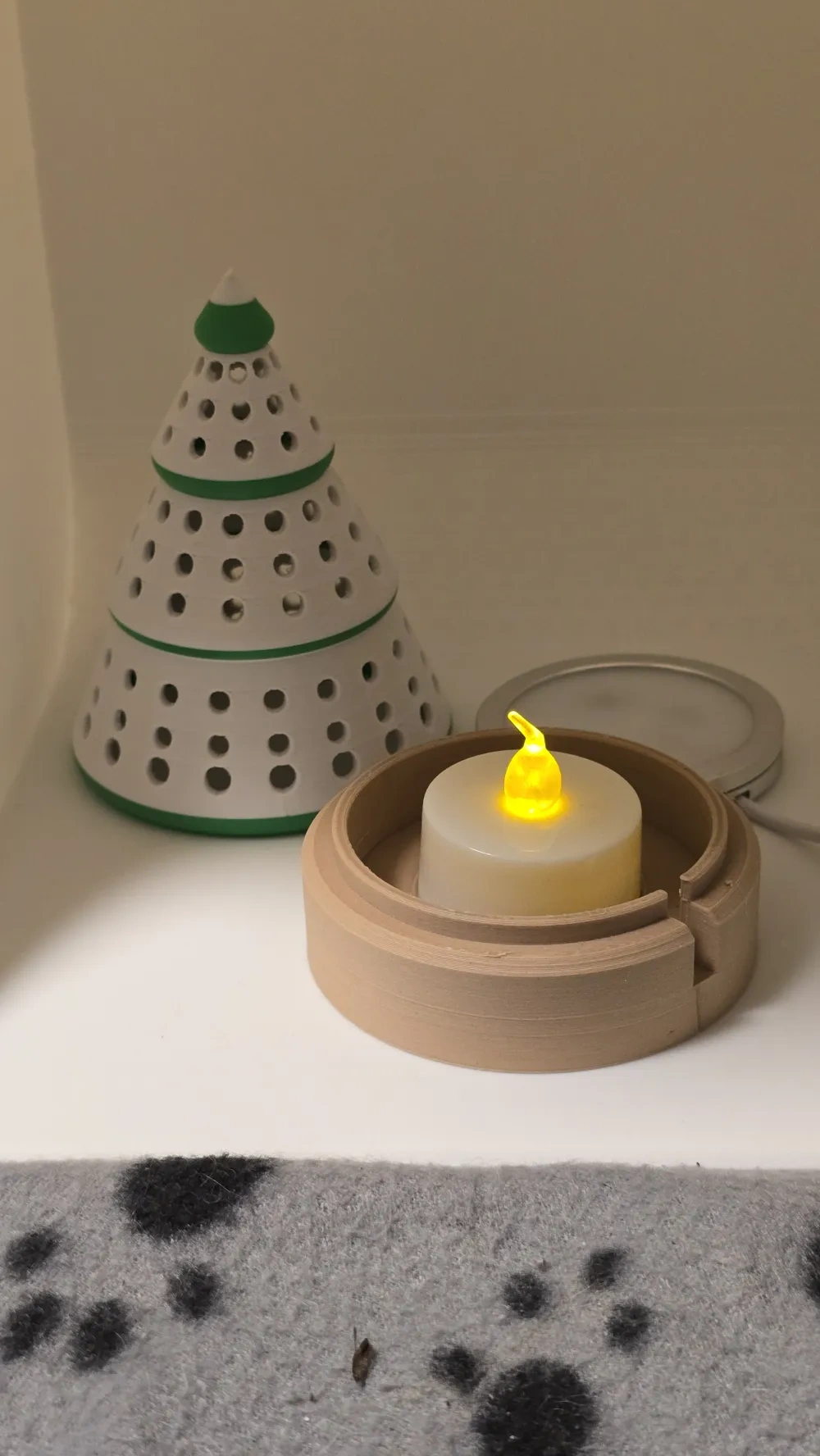 圣诞树 LED 来自 Alex MakerWorld：免费下载 3D 模型