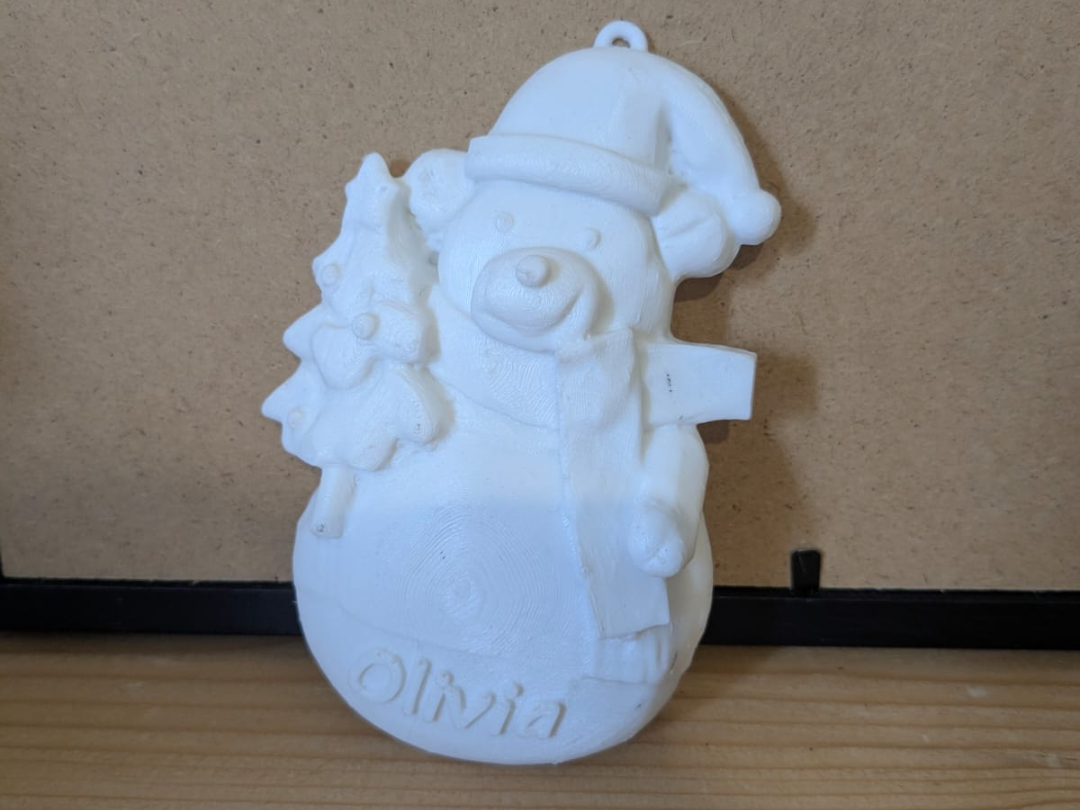 可涂色名字泰迪熊 来自 cmworld MakerWorld：免费下载 3D 模型