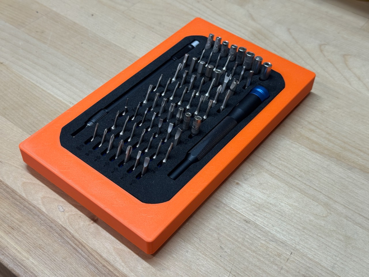 Gridfinity iFixit Pro Tech 工具套件托盘 来自 Tim MakerWorld：免费下载 3D 模型