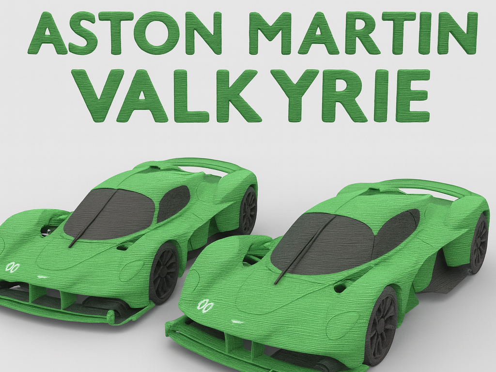 阿斯顿·马丁 Valkyrie – 高细节 来自 3D Models 4U MakerWorld：免费下载 3D 模型