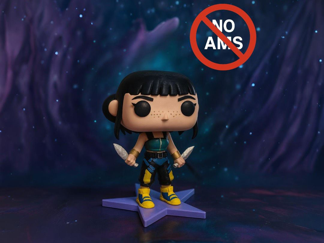 佐伊 Kpop 恶魔猎人 - 无需AMS 来自 Sally Ruby MakerWorld：免费下载 3D 模型