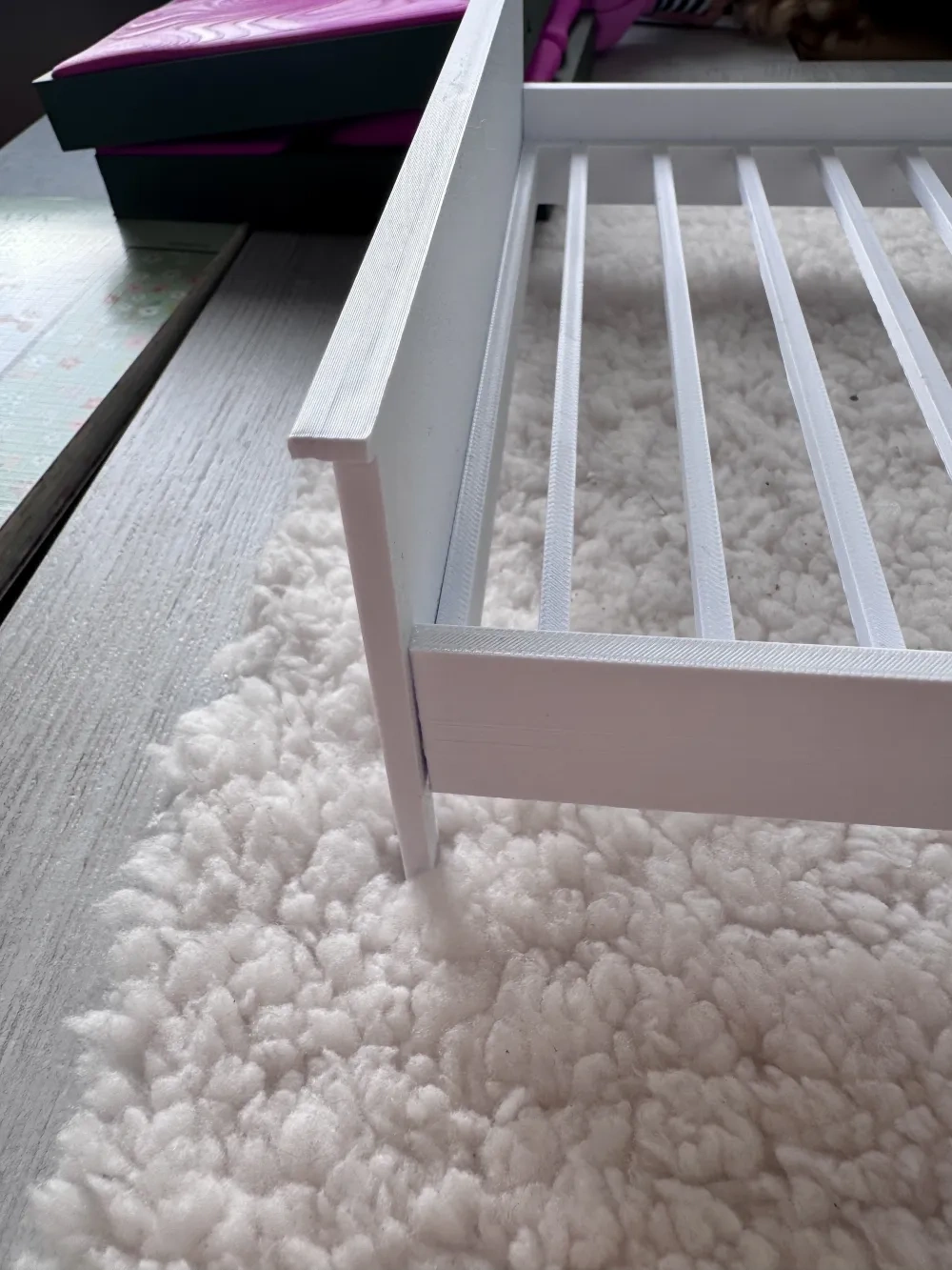 微型宜家海姆内斯床 – 适用于芭比娃娃、娃娃屋 来自 MaxFabFlo.3D.Druck MakerWorld：免费下载 3D 模型