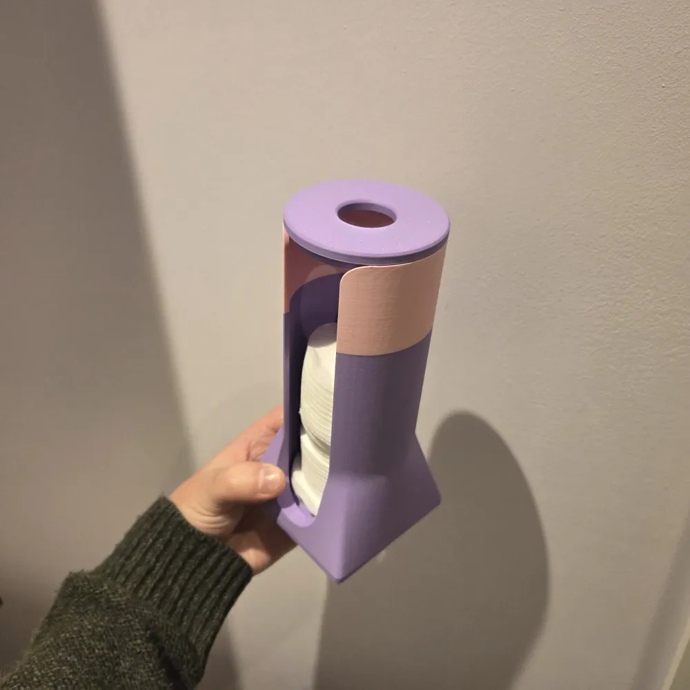 Gridfinity - 化妆棉分配器 来自 Tim MakerWorld：免费下载 3D 模型