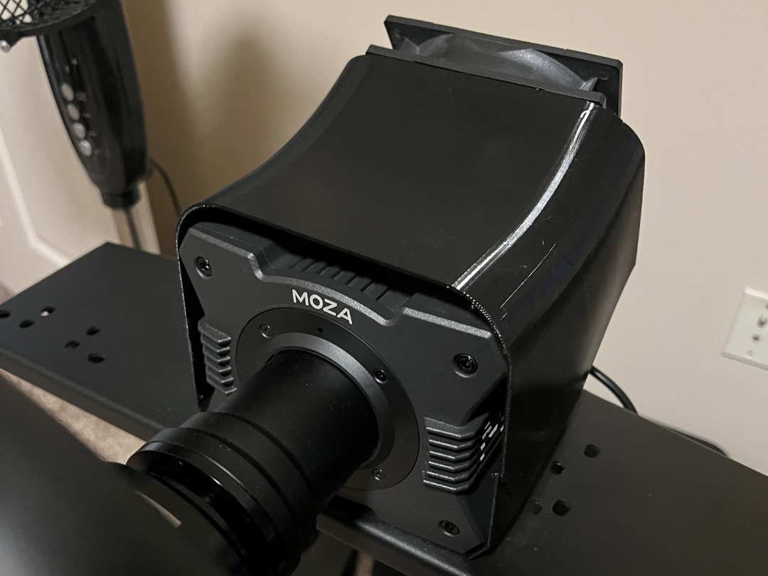 Moza R9 120mm 风扇罩 v2 来自 Andy MakerWorld：免费下载 3D 模型