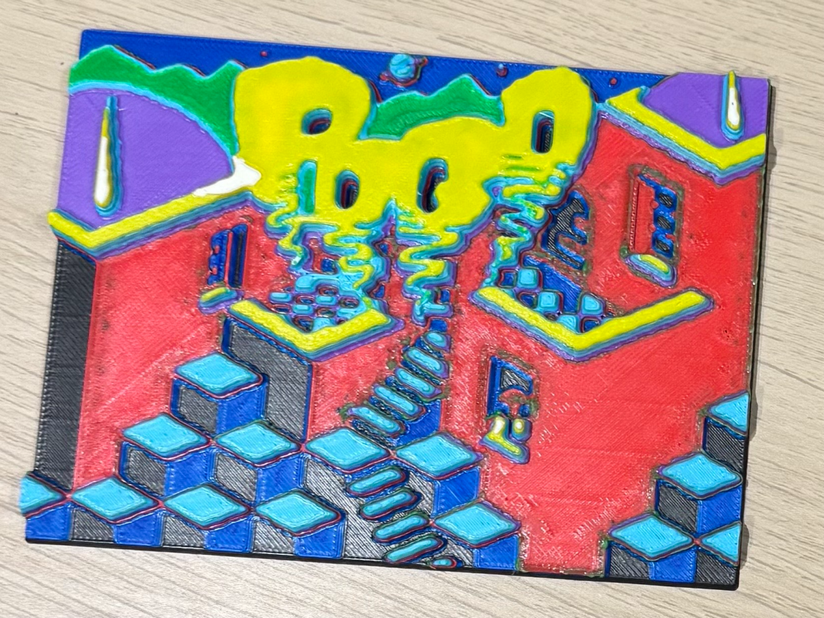 Pogo - Ocean Software - ZX Spectrum 加载界面 来自 Hathiman MakerWorld：免费下载 3D 模型