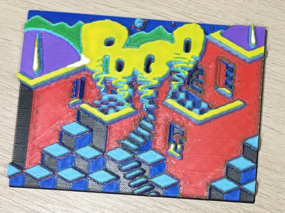 Pogo - Ocean Software - ZX Spectrum 加载界面 来自 Hathiman MakerWorld：免费下载 3D 模型