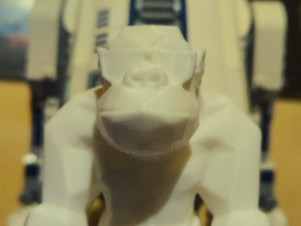 Mega Bonk Monke – 多边形可涂色手办 来自 MitGel MakerWorld：免费下载 3D 模型