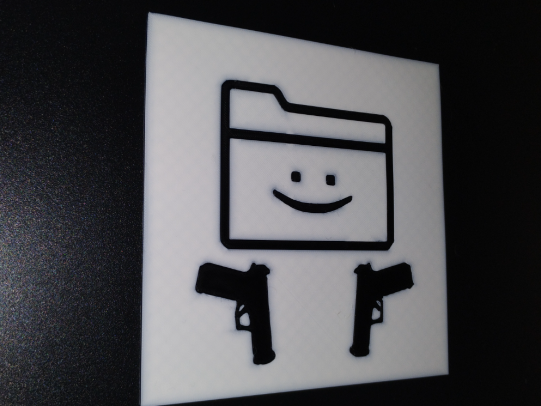 PSR Print Shoot Repeat 标志牌 来自 AlphaCureMom! MakerWorld：免费下载 3D 模型