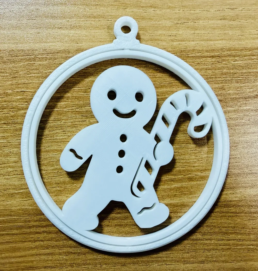 拐杖糖抱抱姜饼 来自 Pixelform MakerWorld：免费下载 3D 模型