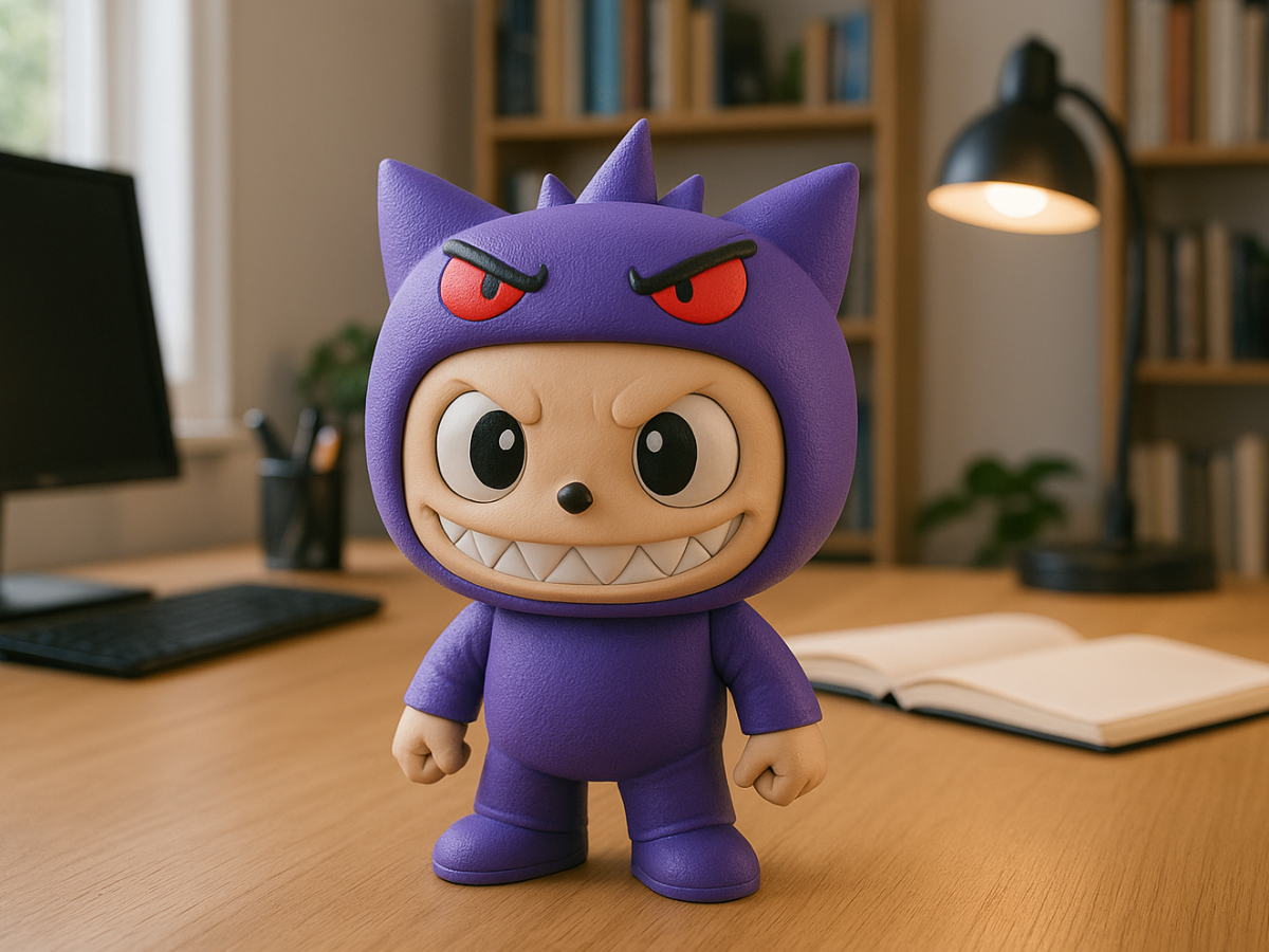 Gengar-Labub 来自 Dixiie89 MakerWorld：免费下载 3D 模型