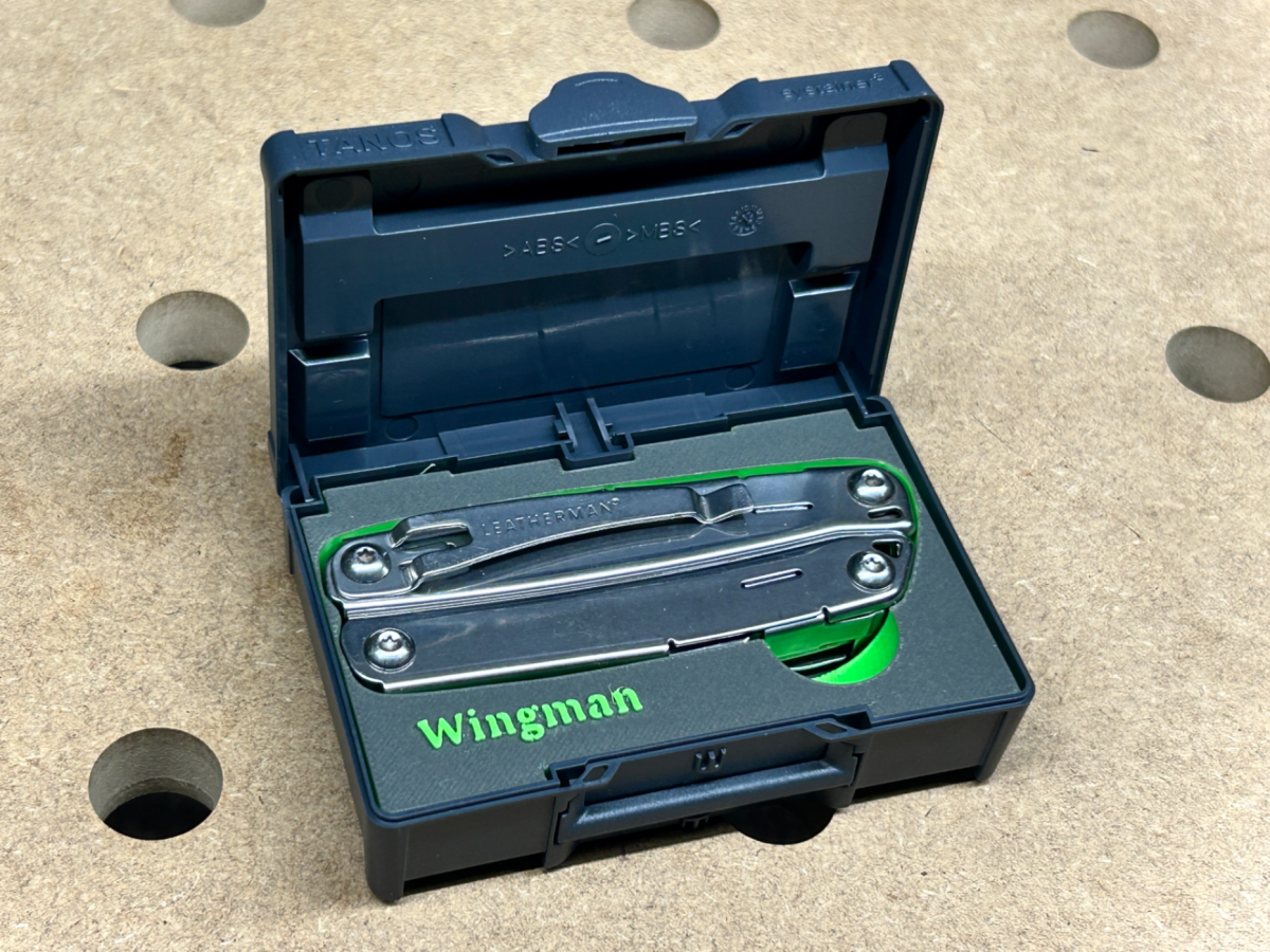 Micro Tanos Festool Systainer Wingman 插入件 来自 victorlugardo MakerWorld ...
