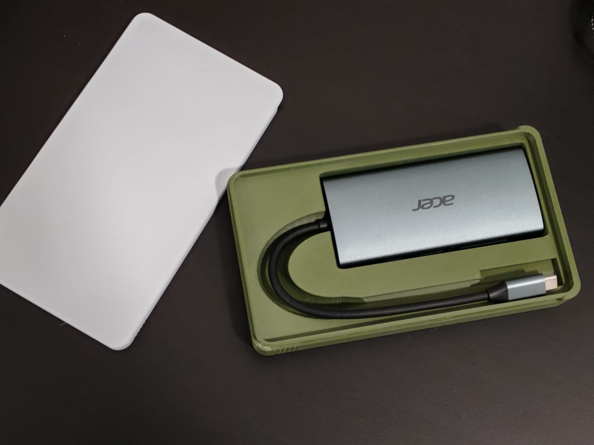 适用于 Acer USBC 集线器适配器 ODK390 的外壳 来自 ciarmageddon MakerWorld：免费下载 3D 模型