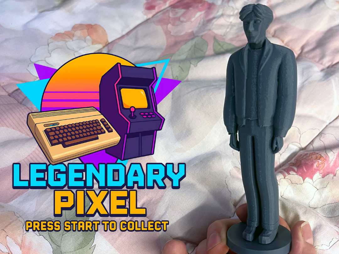 George Stobbart – Legendary Pixel - 免费 3D 打印模型 - MakerWorld