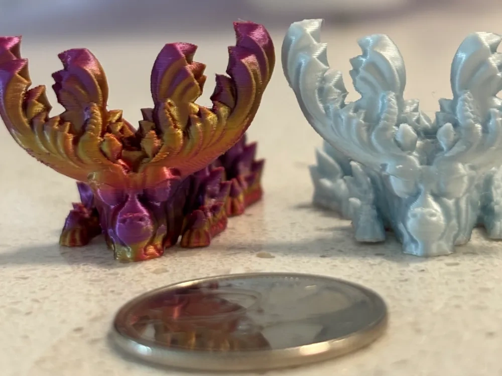 迷你可动水晶麋鹿 4.3 克 来自 iBrawn3D MakerWorld：免费下载 3D 模型