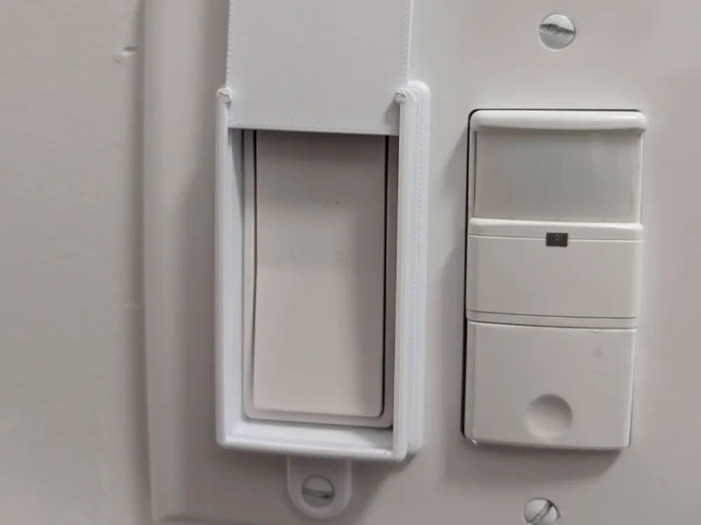 翘板式电灯开关盖板 来自 KKWW MakerWorld：免费下载 3D 模型